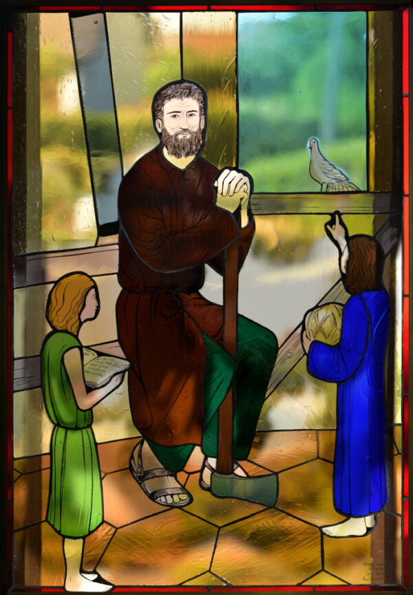 Saint Joseph | Paul Vitrail